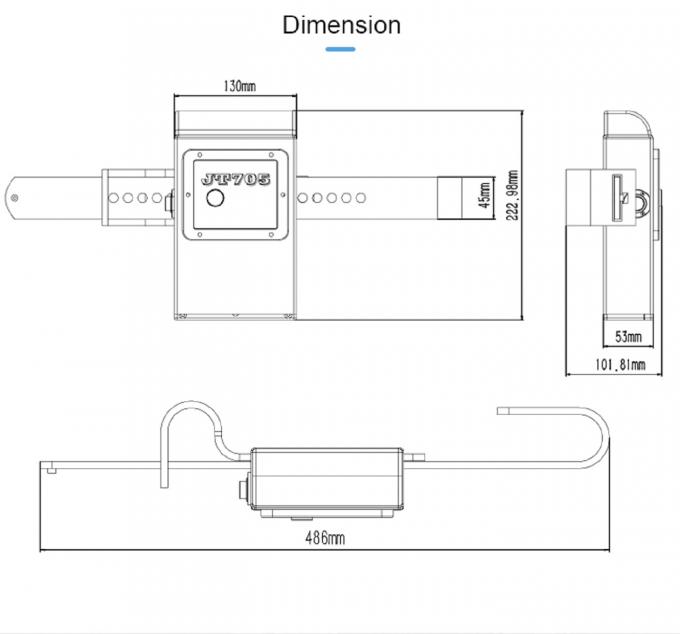 JT705A Container Lock Tracker - IP67 Waterproof & 30000mAh Battery Anti Break