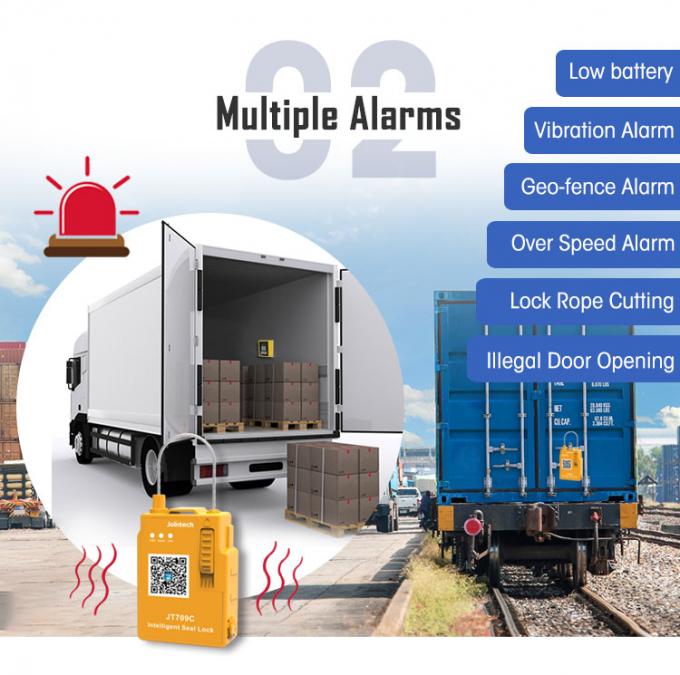 Real Time Tracking Asset GPS Lock Electronic 4G Smart Lock For Bags