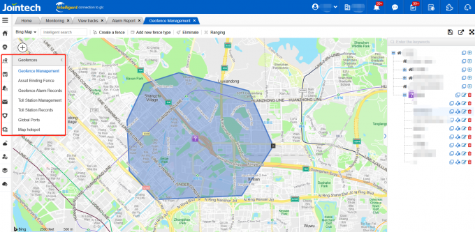 Heavy Duty Jointech GPS Smart Lock Iron Bar Cargo Security Double SIM Card