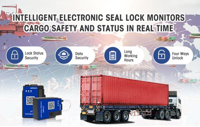 JT709C Intelligent Bluetooth 4G GPS Global Tracking Electronic Seal Tracker